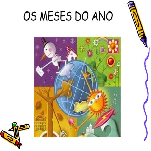 Meses do ano... | PPT