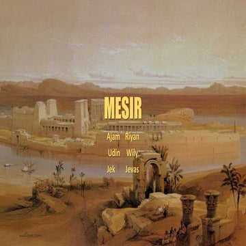 Peradaban Mesir | PPTX