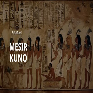 Presentasi sejarah Mesir kuno (sejarah tingkat lanjut) | PPTX