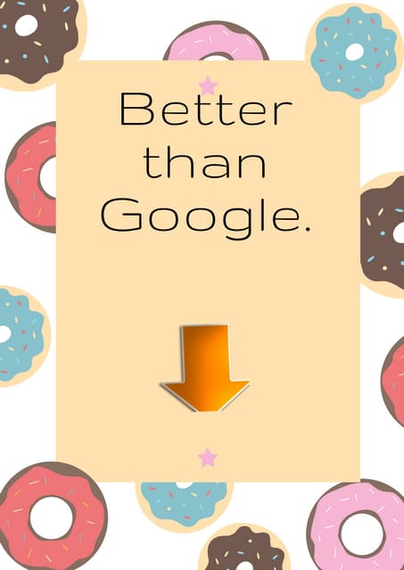 Better than google | PDF | Search | Internet