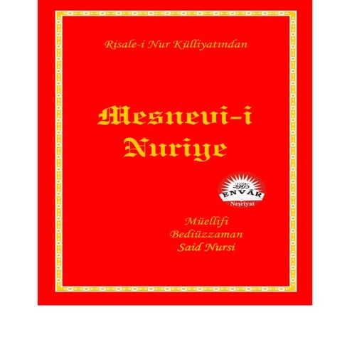 Mesnevi i nuriye | PDF