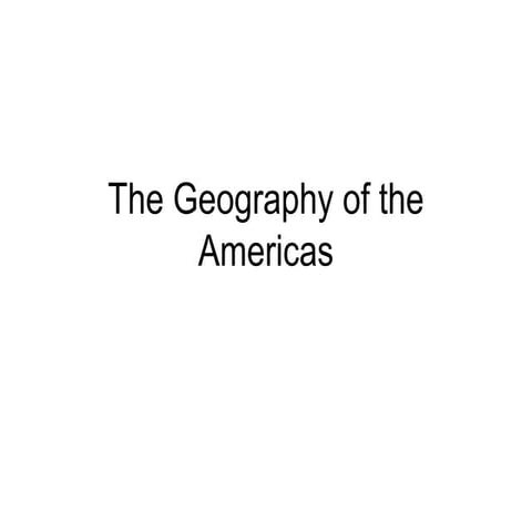 Meso american geography | PPT