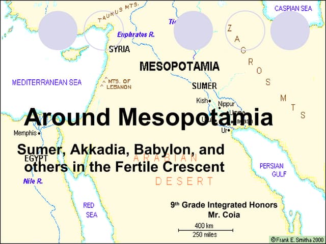 Overview of the Mesopotamian Civilization | PDF