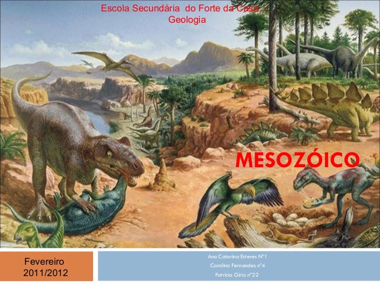 Mesozoico Etapas