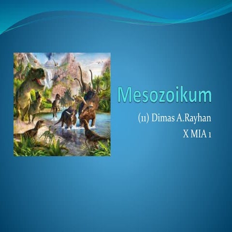 Mesozoikum | PPTX