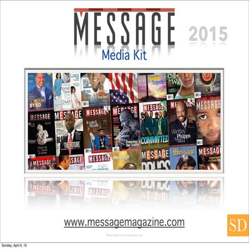 Message Magazine Media Kit | PPT