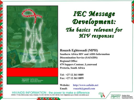 IEC Material Development | PPTX