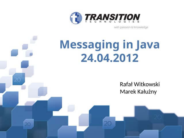 How To Apply Messaging In Java In Enterprise Ppt