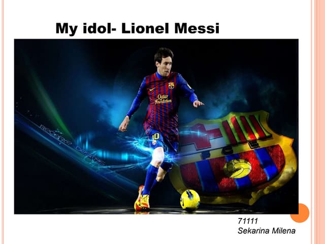 Presentation on Lionel Messi | PPT
