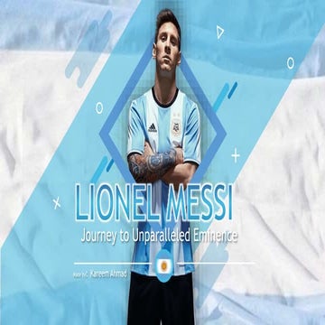 the career of the legend lionel messi .pptx