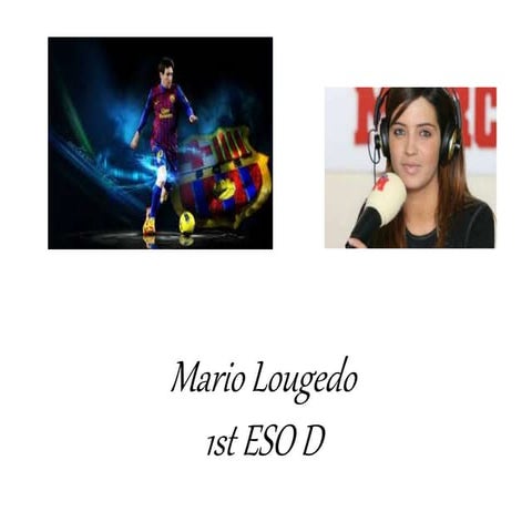 Messi & Sara Carbonero - Mario | PPTX