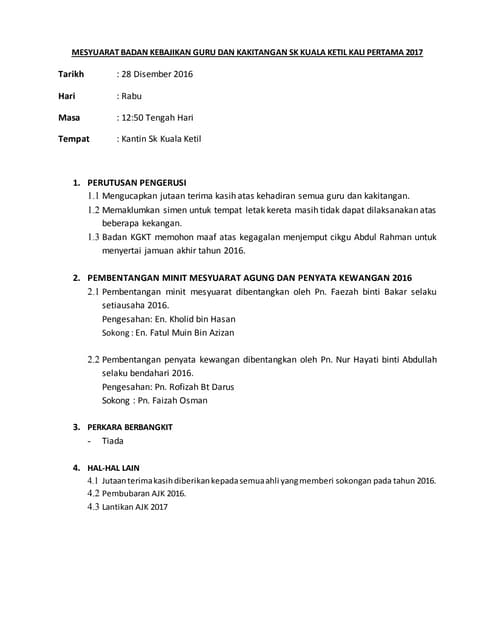 Minit mesyuarat-pembubaran-dan-perlantikan-ahli-jawatankuasa-persatuan-ibu-bapa-dan-guru | DOC