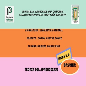 Meta 1.4 aguiar rios mildred | PPT