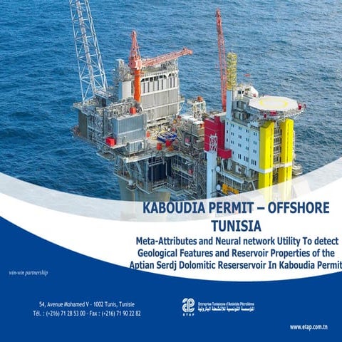 Meta attributes and neural network utility to detect geological ...