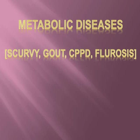 Imaging in scurvy | PPTX