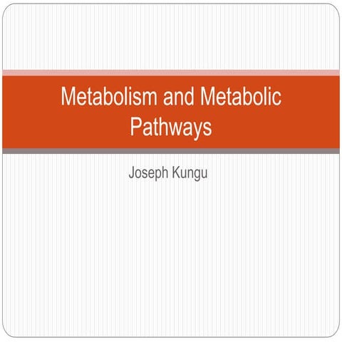 Metabolism.presentation slides for studentptx | PPT