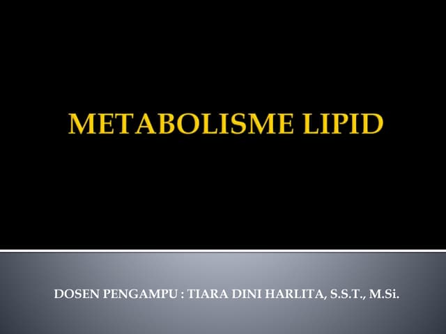 Ppt lemak | PPTX