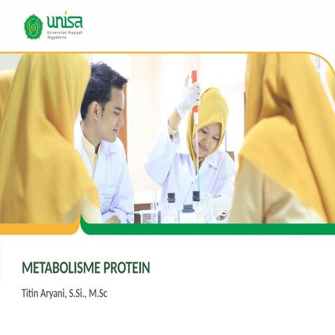 METABOLISME PROTEIN | PPT