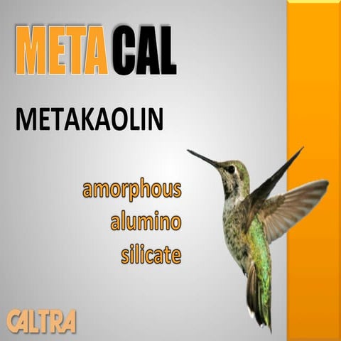 Metacal-metakaolin | PDF