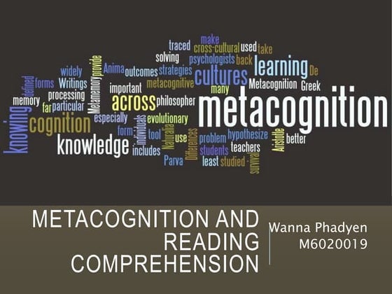 Metacognition | PPTX
