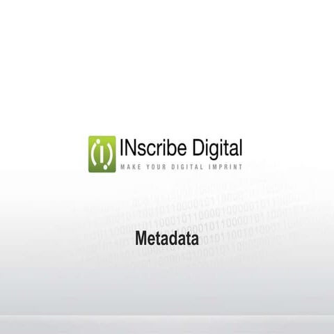 Metadata | PPT