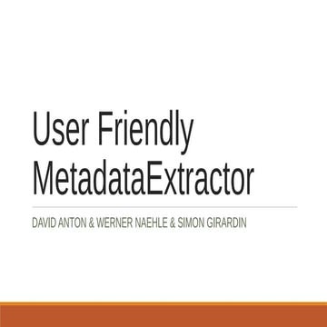 Alfresco Metadata extractor | PPT