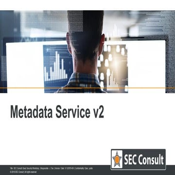 Metadata service | PPT