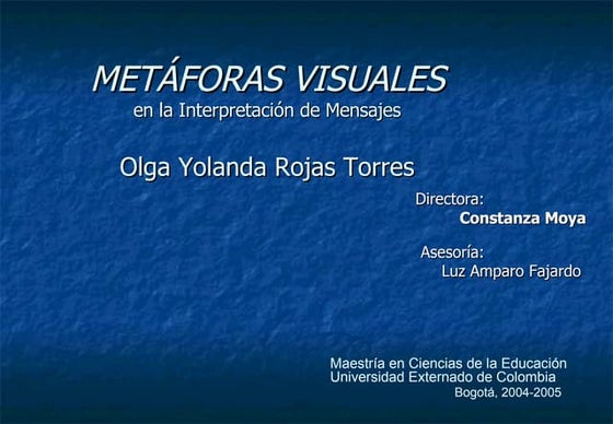 Metafora visual | PPT