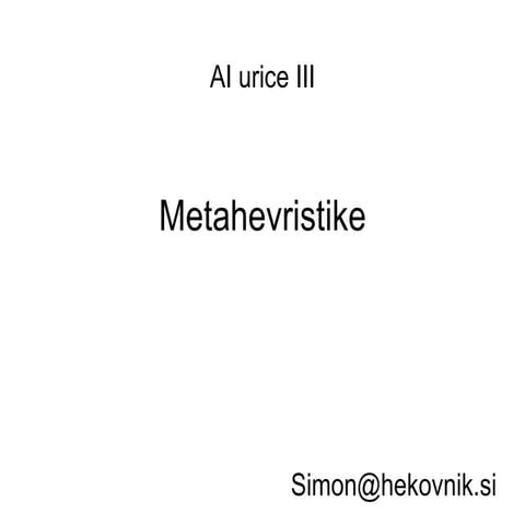 Nevronske mreže | PPT