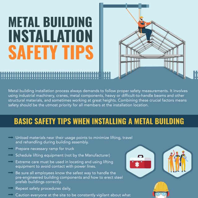 Metal Building Installation Safety Tips | PDF
