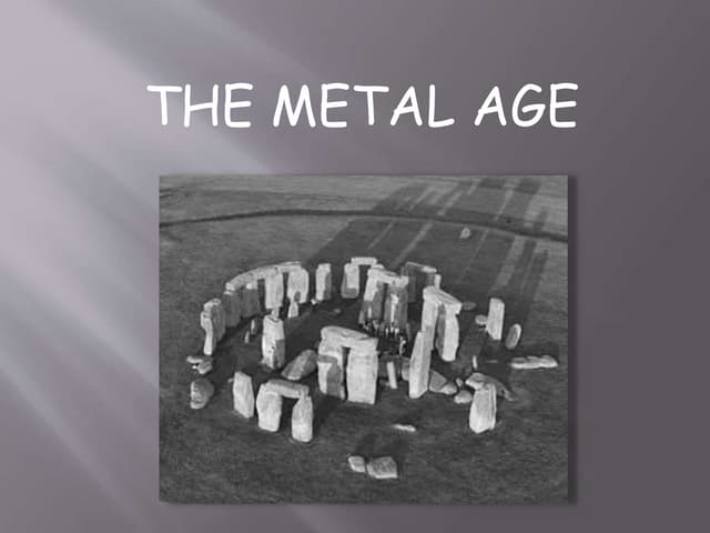 Project 1 stone age_bronze age_iron age | PDF
