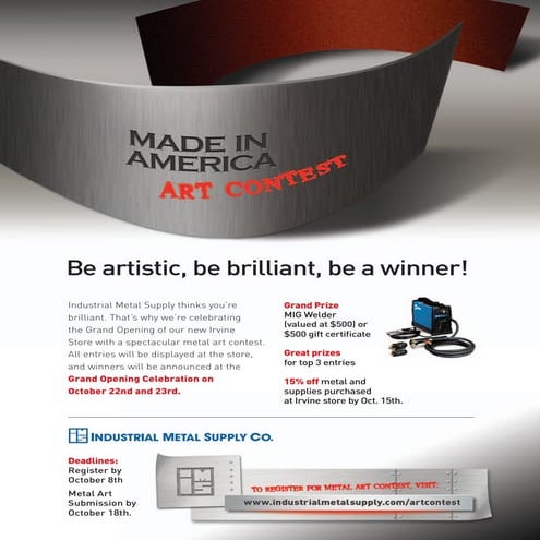 Metal Art Contest flyer | PDF