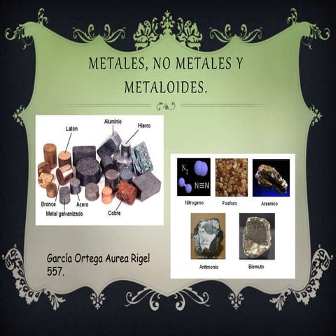 Tabla Periodica Con Metales No Metales Y Metaloides