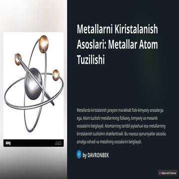 Metallarni-Kiristalanish-Asoslari-Metallar-Atom-Tuzilishi.pptx