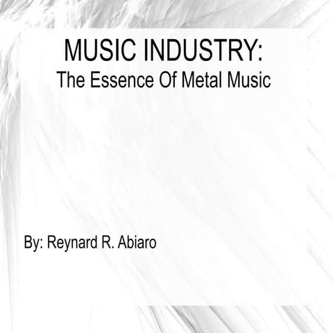 Metallica ppt | PPT