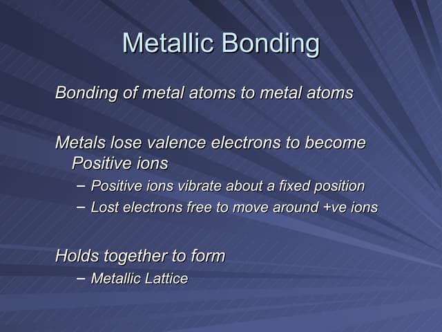 Chemical bonding Powerpoint | PPTX