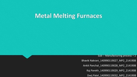 Blast furnace | PPT | Chemistry | Science