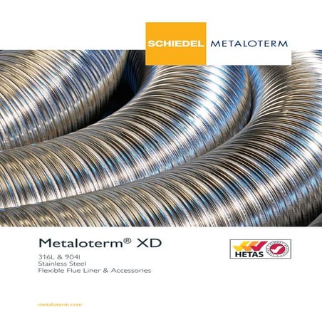 Schiedel Metaloterm XD flex liner | PDF