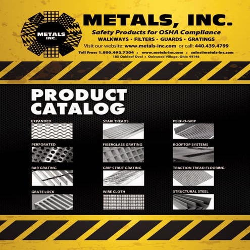 Metals, Inc. Product Catalog - Expanded, Perforated, Wire Cloth ...