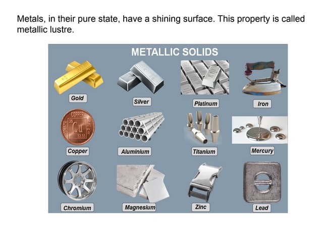 Metals and non metals | PPT