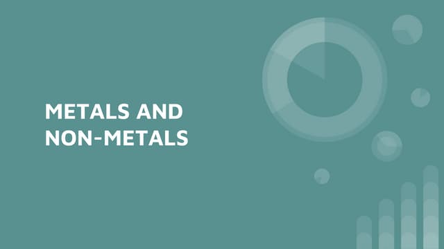 Form 3 Science Chapter 4 Reactivity of Metals | PDF