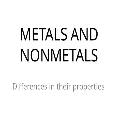 GRADE 9 METALS AND NONMETALS.pptx98888988909 | PPTX