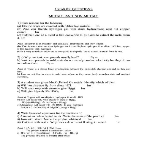 CLASS X SCIENCE STUDY MATERIAL | DOCX