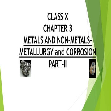 Metals and non metals physical chemical properties | PDF
