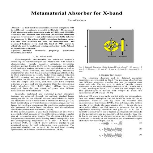 Metamaterial Absorber for X-band.doc