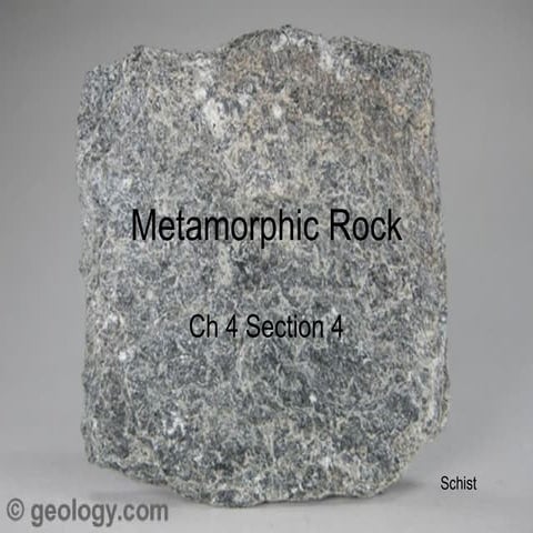 Metamorphic Rock | PPT