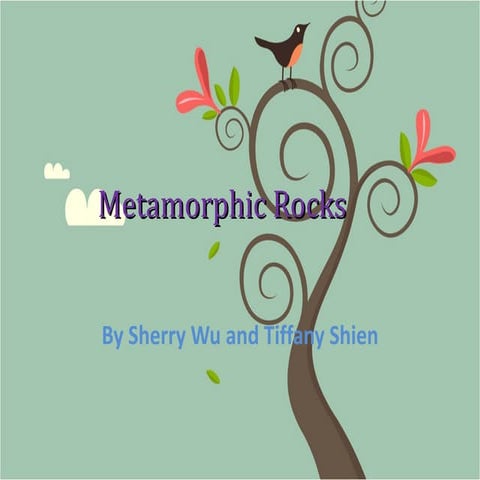 Metamorphic rocks | PPT