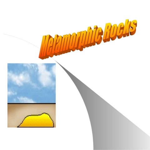 Metamorphic rocks and their classes existing | PPT