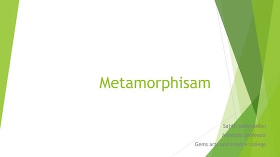 Metamorphism and types of metamorphism | PPTX | Geology | Science