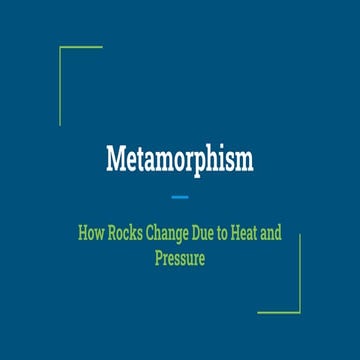 Metamorphism - How Rocks Change Due to Heat and Pressure (1).pdf